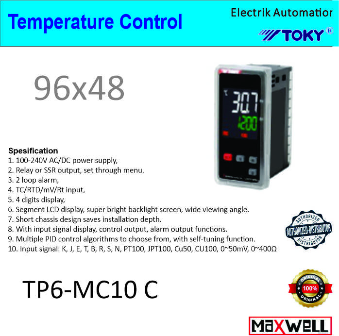 TOKY TP6-MC10C - Haiwell